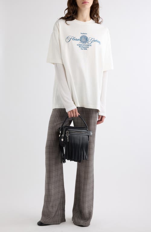 ACNE STUDIOS Acne Studios Edra Embroidered Cotton T-Shirt